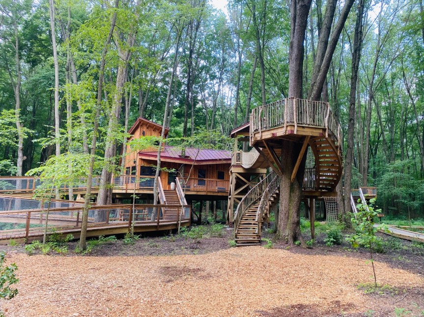 Sleep in the Trees this Summer at The Cannaley Treehouse Village Plus ...