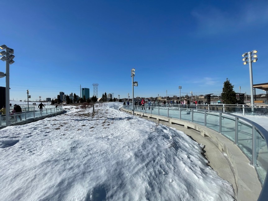 The Ribbon at Glass City Metropark | Toledo’s First Outdoor Ice Skating ...